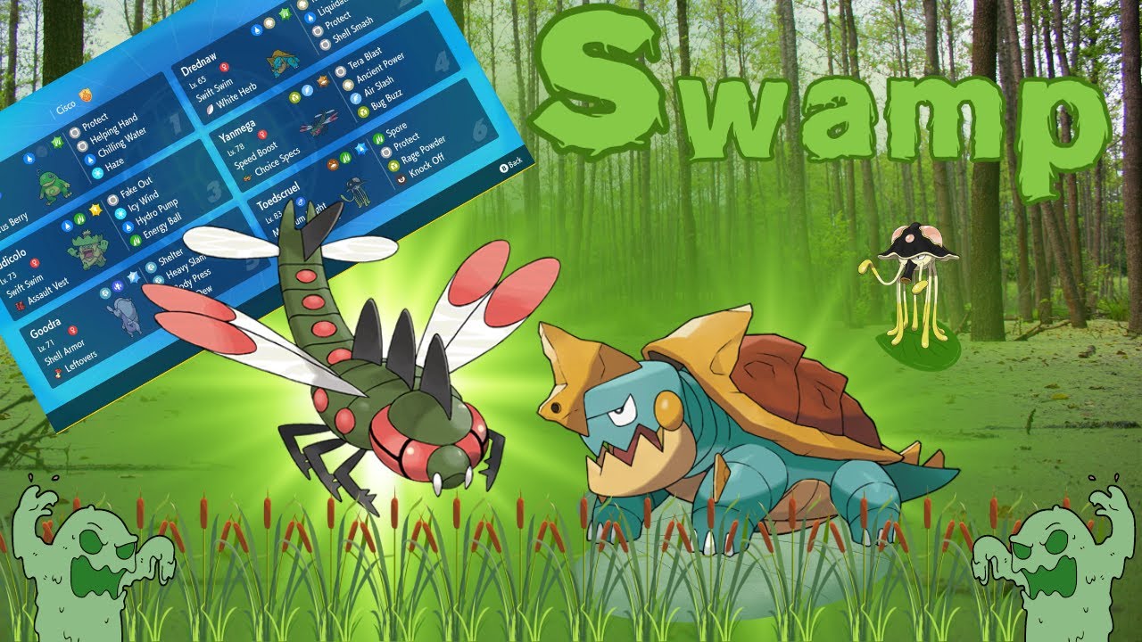 YANMEGA & DREDNAW SWAMP OPPONENTS IN VGC - Pokemon Scarlet & Violet VGC ...