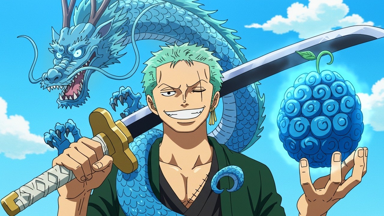 Zoro Reveals the Devil Fruit of His New Sword in One Piece - YouTube
