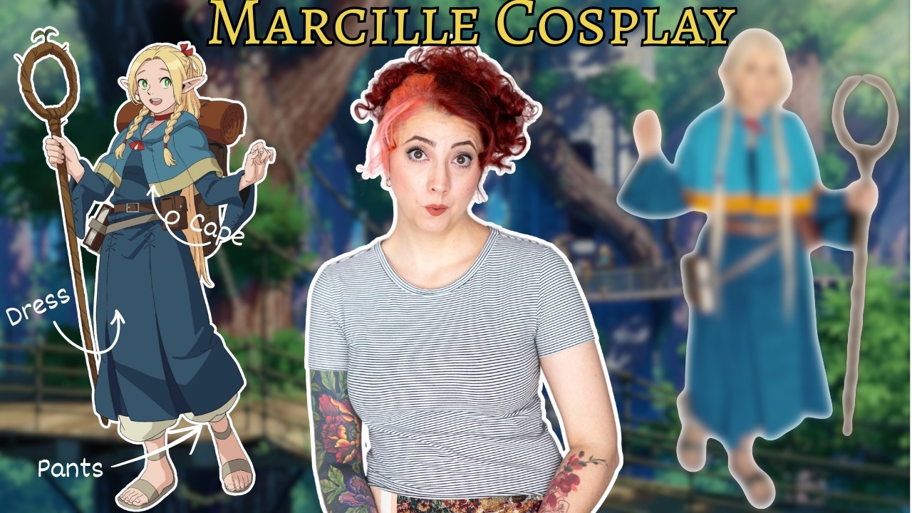 Making a Marcille Cosplay From Delicious in Dungeon - YouTube