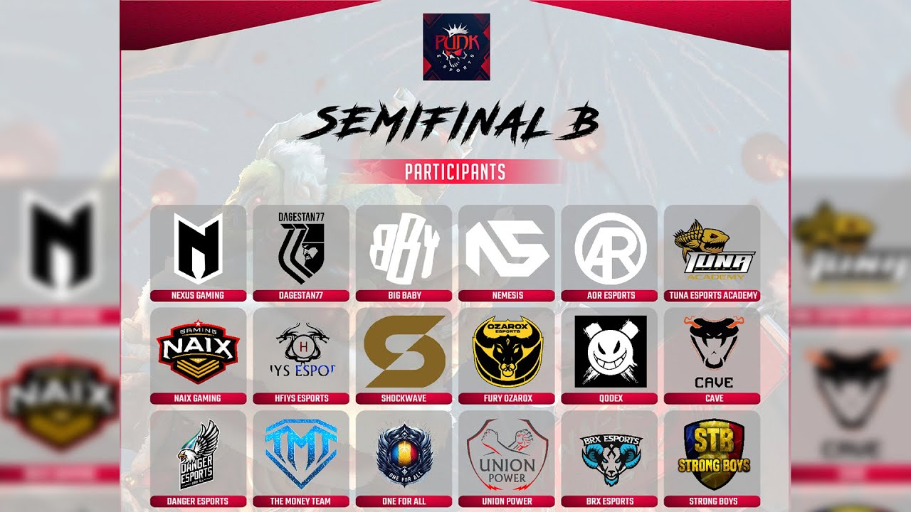 🔴 SEMI-FINAL B | PUNK TOURNAMENT 250€ | Nexus Gaming | Dagestan77 | Big ...