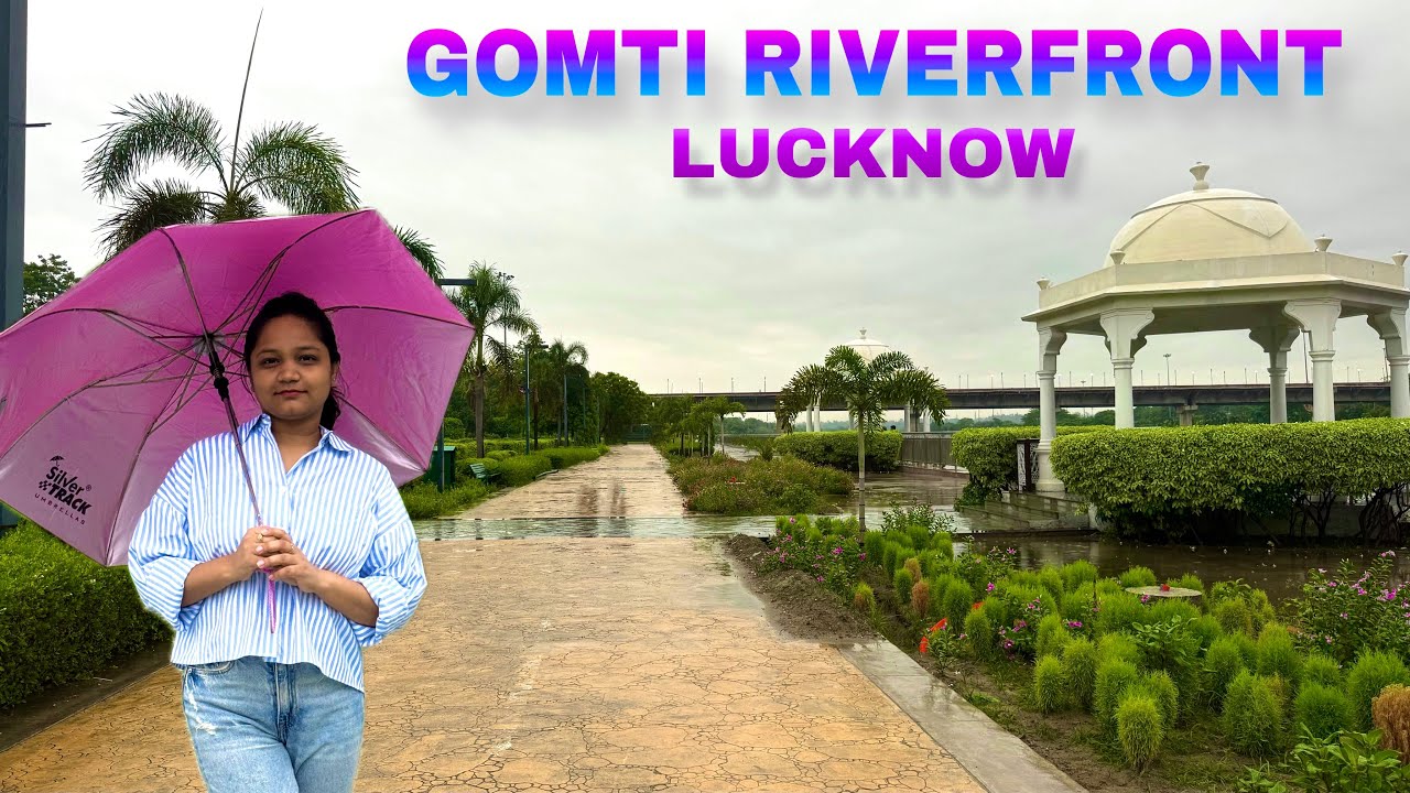 Exploring Lucknow's Gomti Riverfront - YouTube