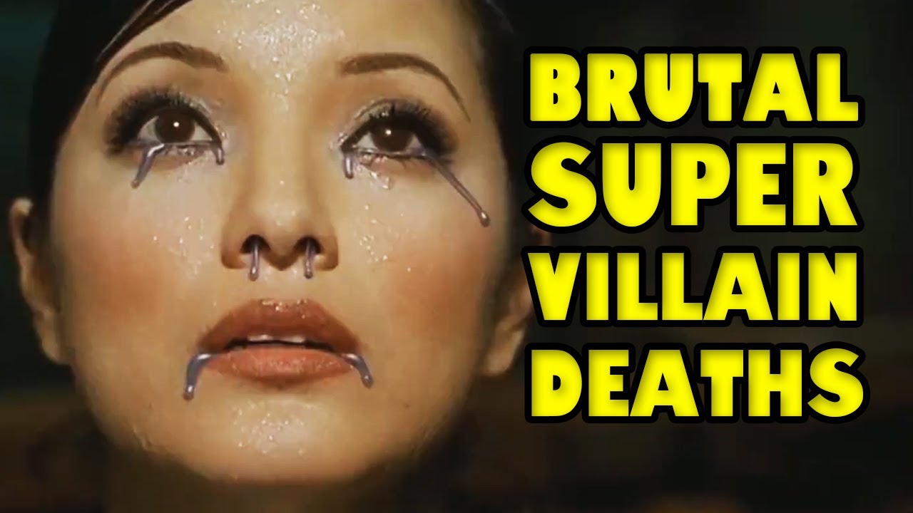 The Most BRUTAL Villain Deaths in Superhero Movies - YouTube