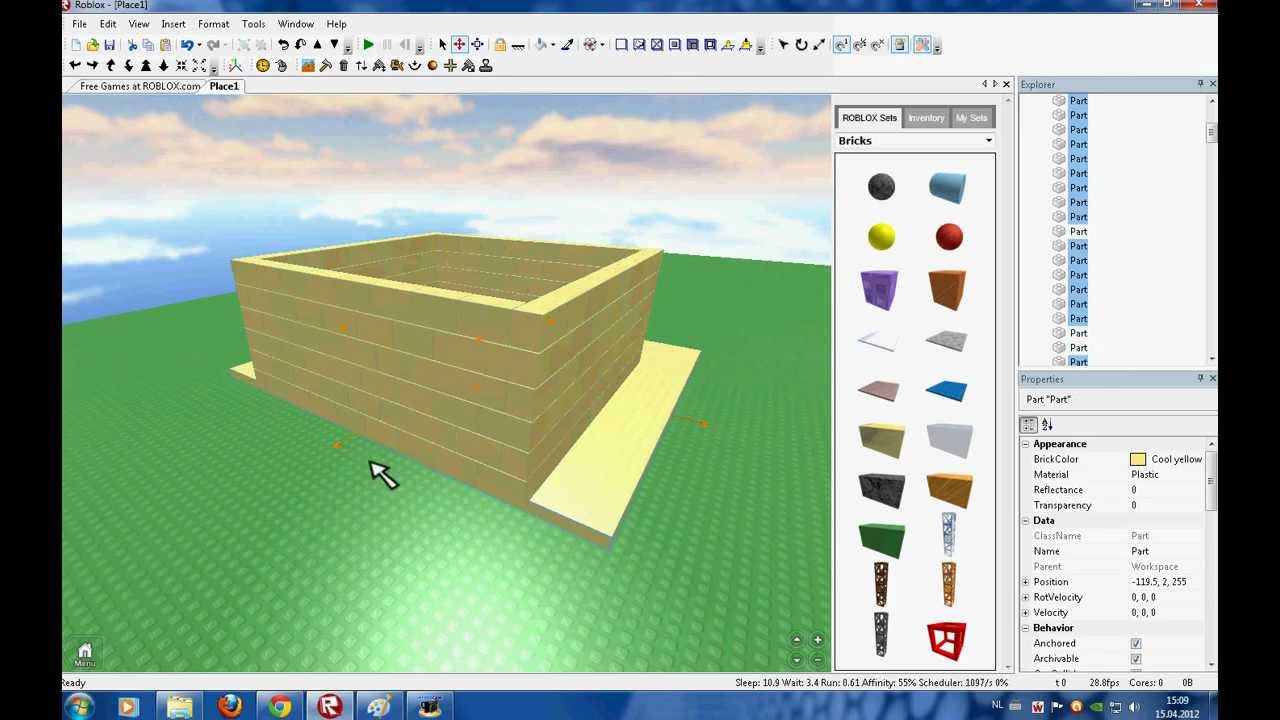 Simple house building - Roblox. - YouTube