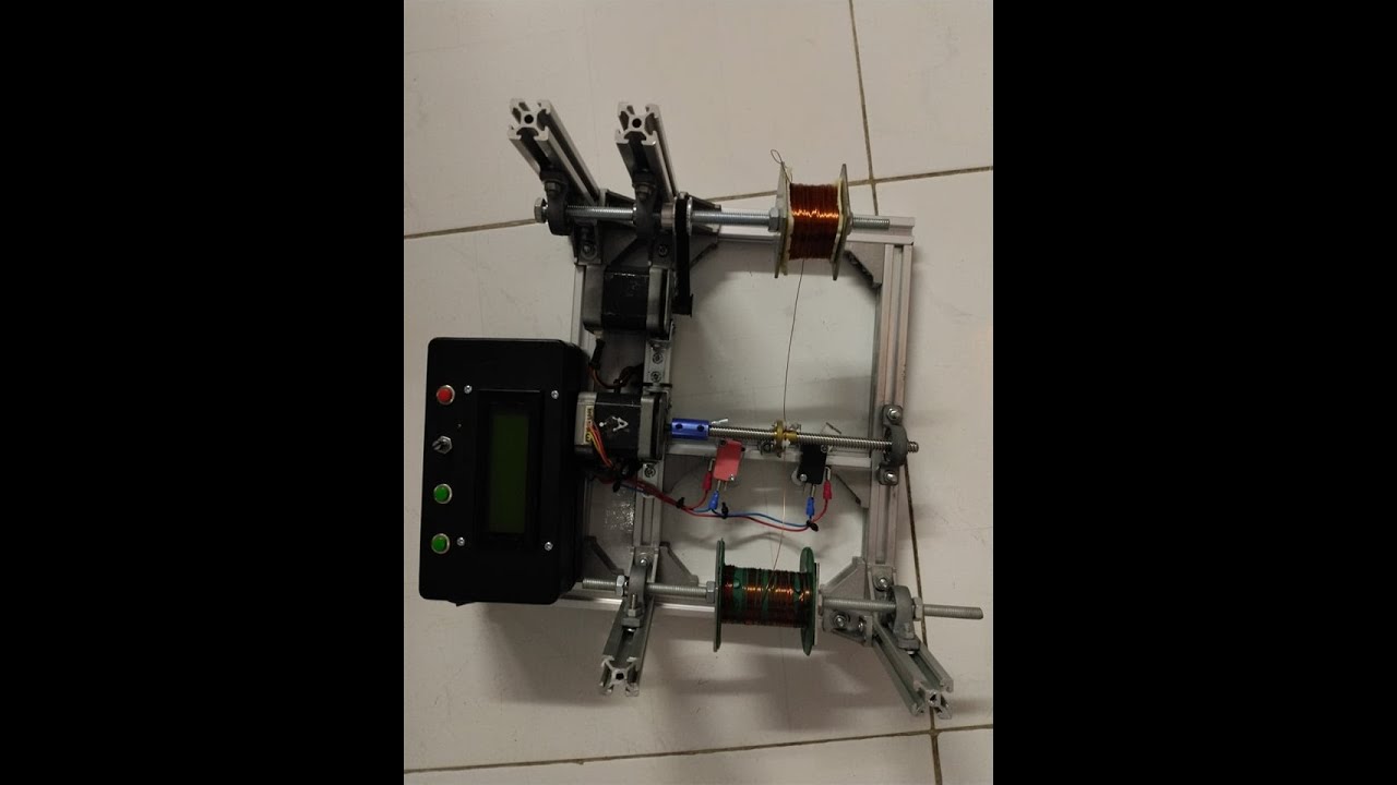 Điều khiển động cơ bước quấn máy biến áp xung (Stepper motor / Pic18F ...