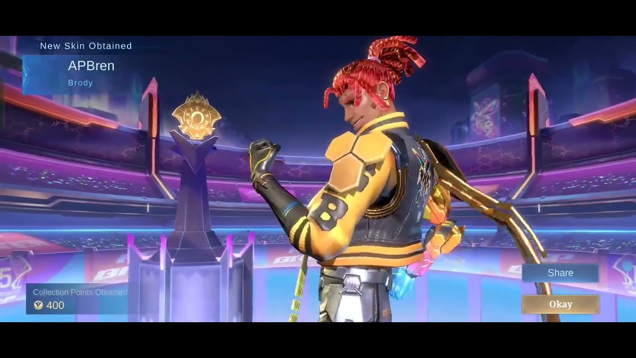 Brody new skin APbren 🥰#mypastime #brody #MLBB - YouTube