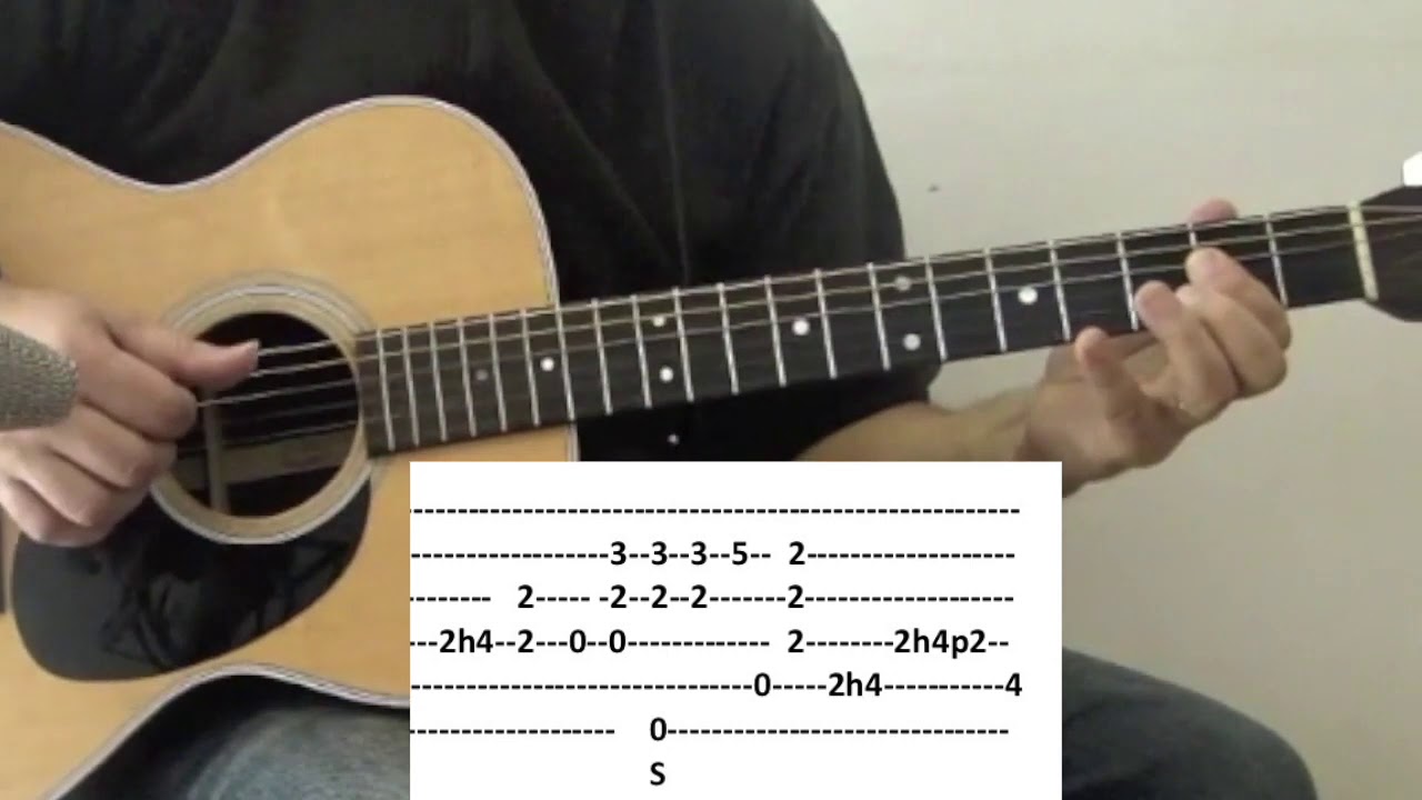 One Love - Bob Marley - Guitar Tutorial with Tabs - YouTube