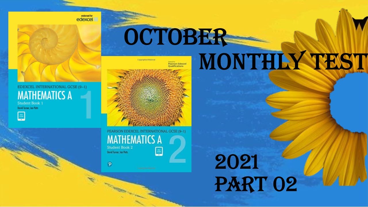 Gr 9 Edex|_October Monthly Test Paper_2021 Part 02 - YouTube