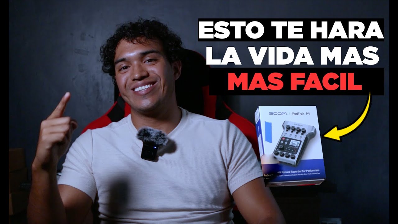 ZOOM P4 * La MEJOR HERRAMIENTA para PODCAST* 📸 - YouTube