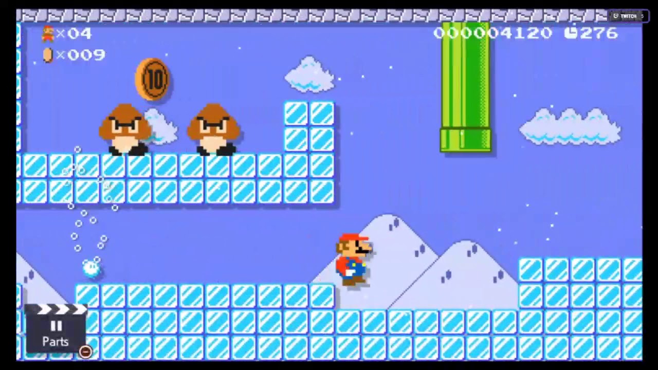 Super Mario Maker 2 IL WR - Icicle Playground 264 - YouTube