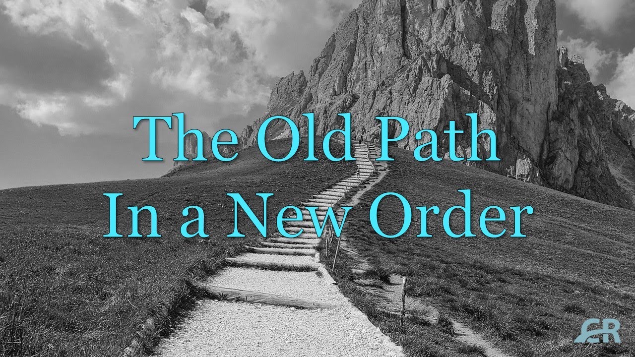 Seeking The Old Paths in a New Social Order (Rickie Jenkins) - YouTube