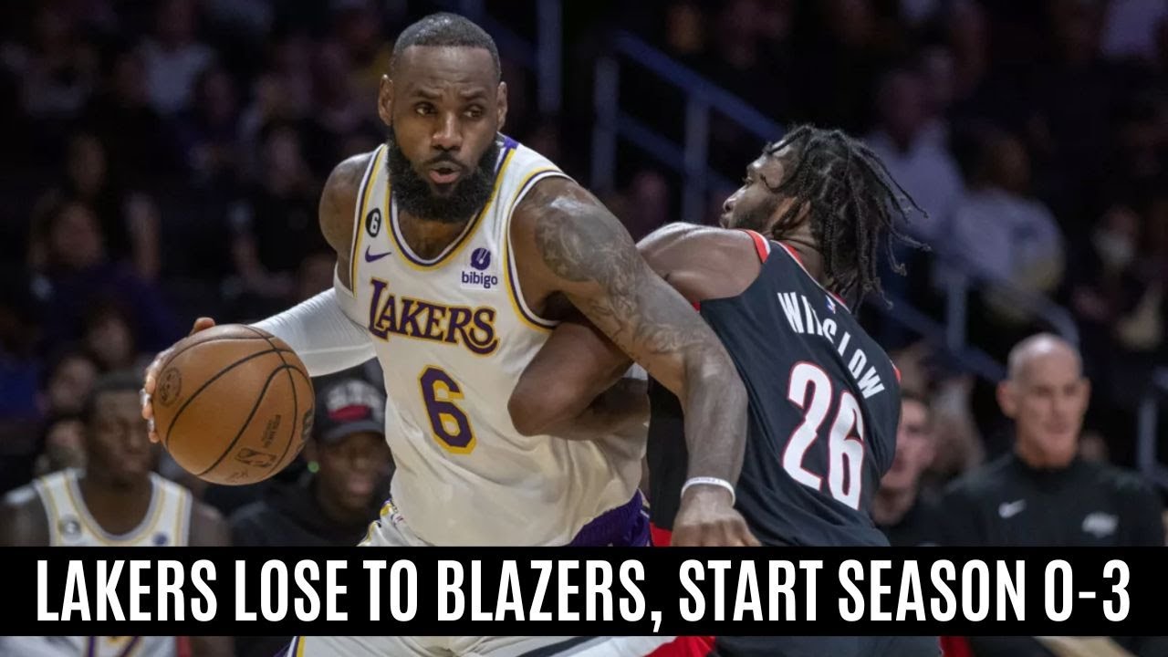 Lakers Lose Again, Start Season 0-3 - YouTube
