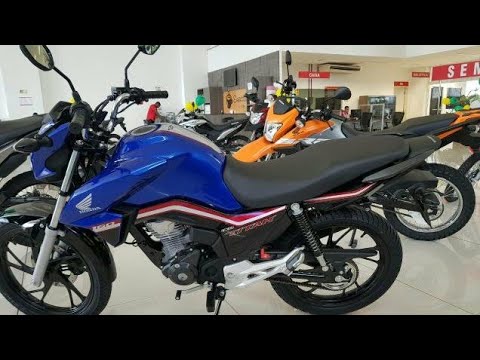 Cg titan 160 2021 azul perolizado - YouTube