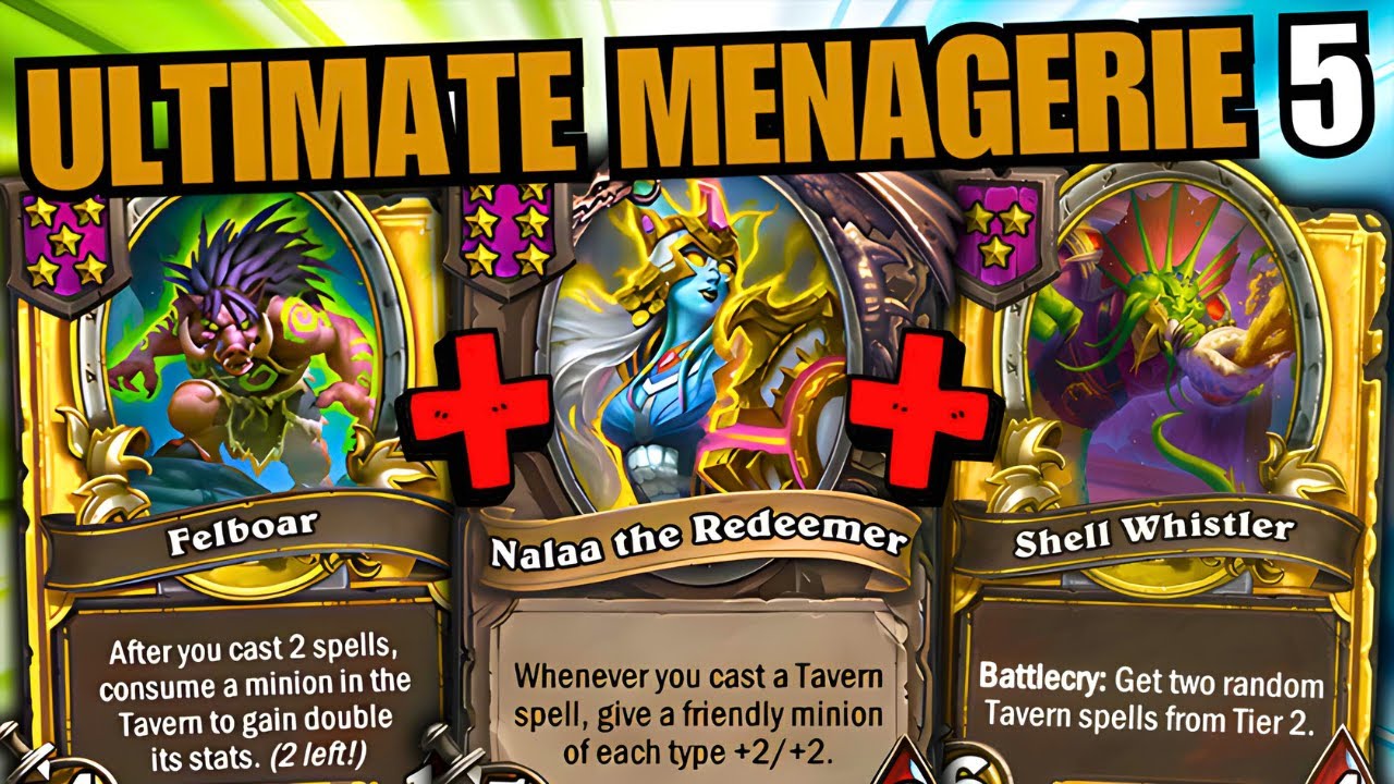 ULTIMATE MENAGERIE 5! Golden Brann, Nalaa and Shell Whistler ...