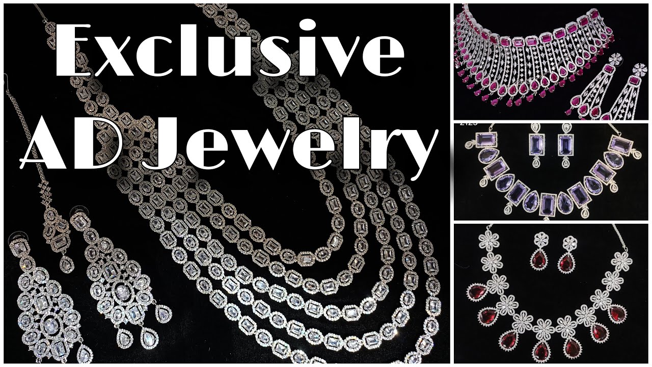 Exclusive AD Jewellery Wholesale | AD Jewellery Huge Collection | AD ...