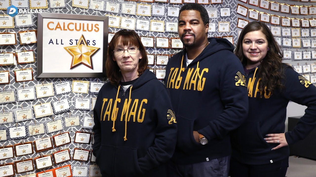 DISD grand teacher: 3 Generations of Math Teachers at Tag Magnet - YouTube