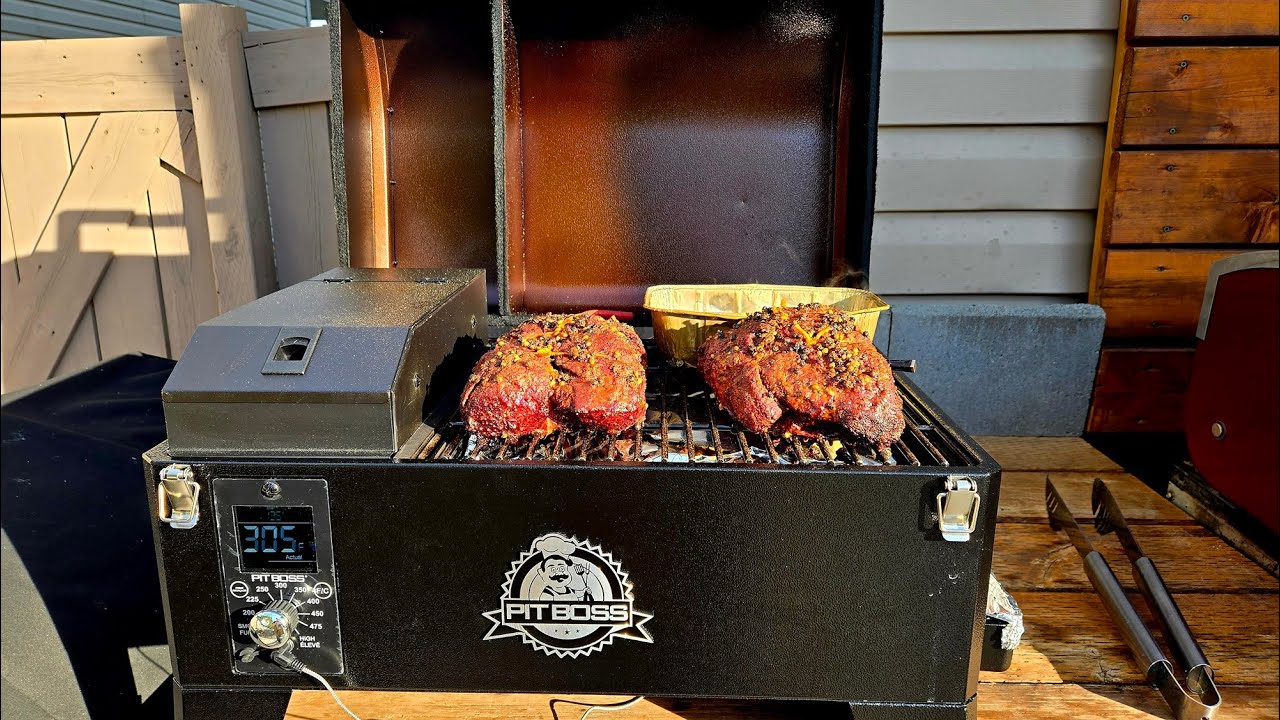 The Pit Boss 150PPS: Unbox, Assembly, and Smoking! - YouTube