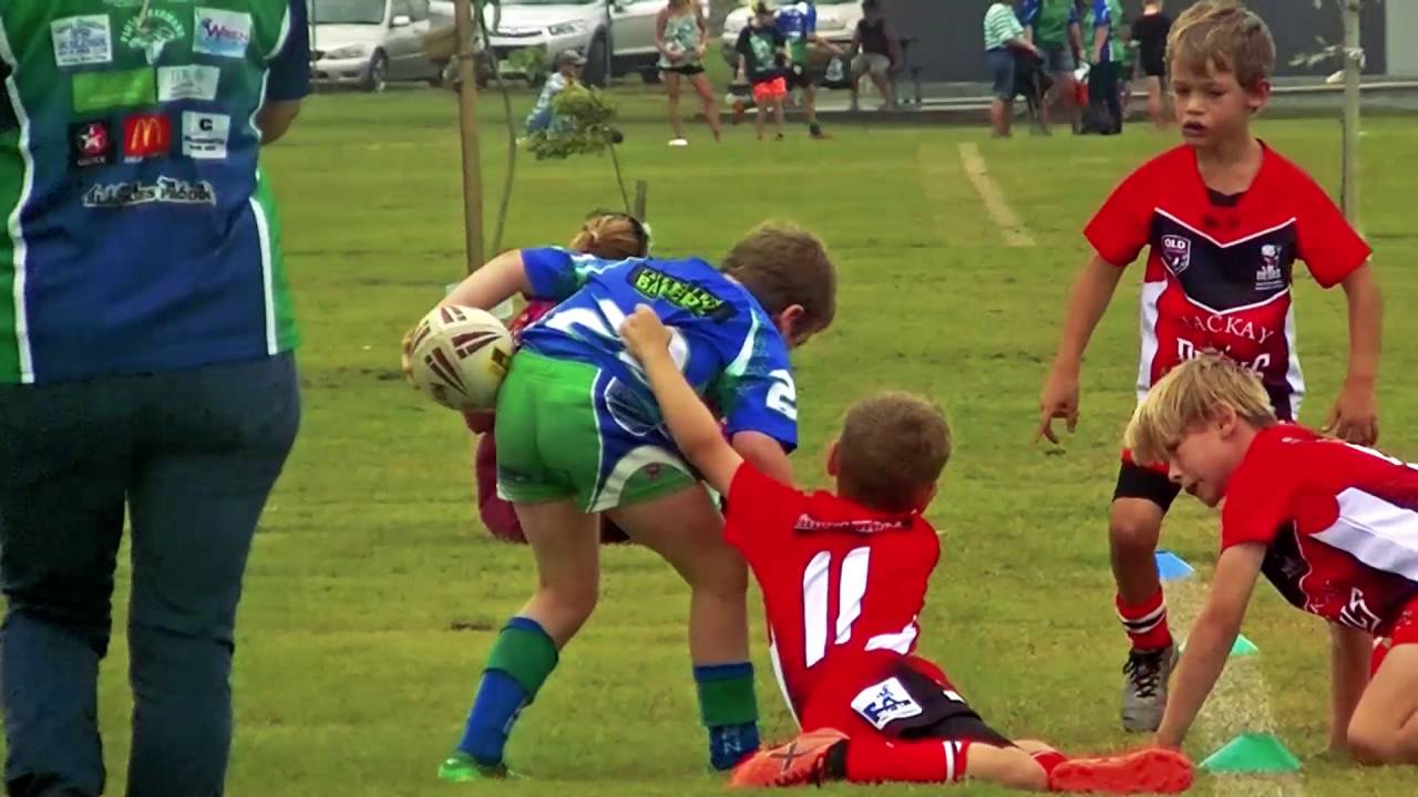 Junior Rugby League U7 May 21st 2016 - YouTube