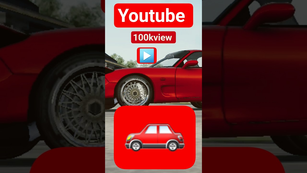 red car - YouTube