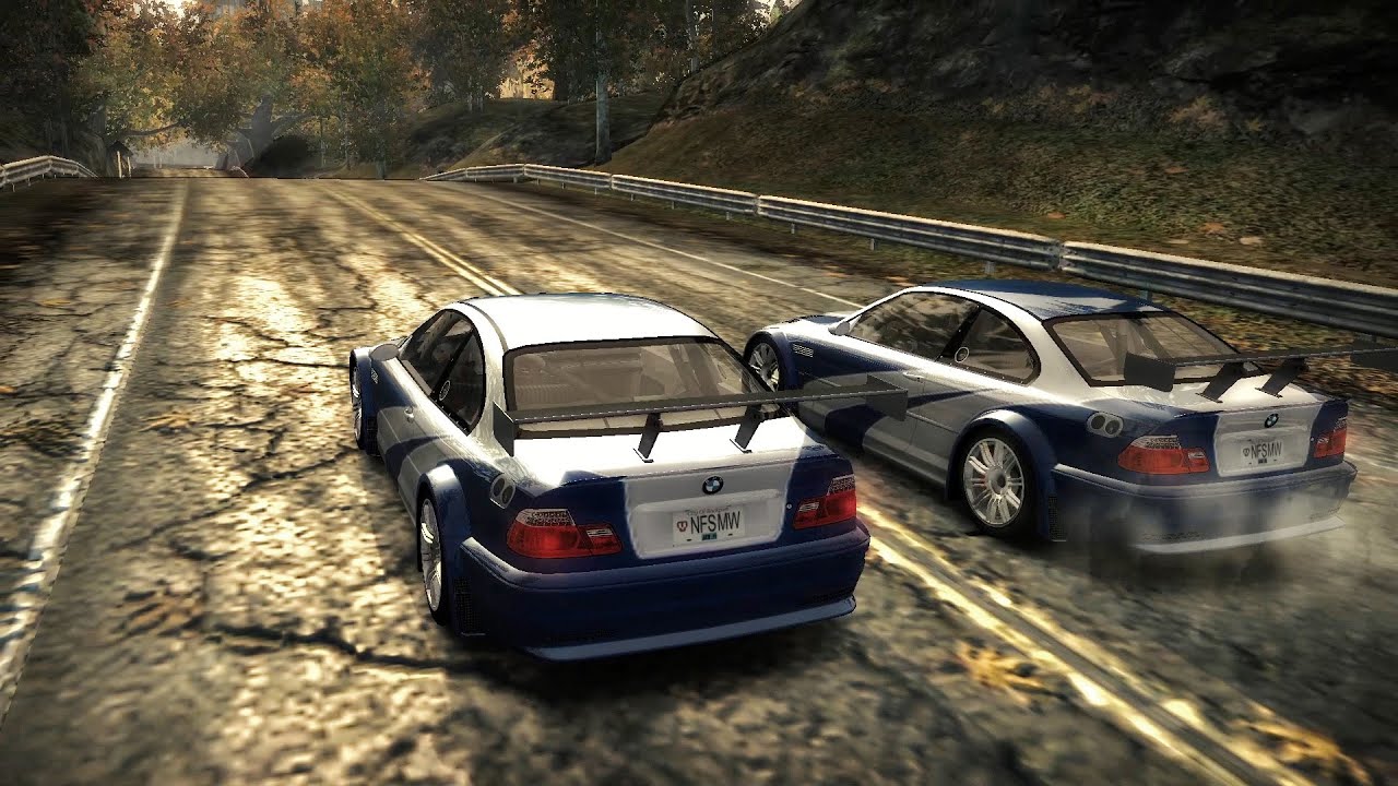 BMW M3 GTR | Razor vs Razor | fifth race | Need for Speed : Most Wanted ...