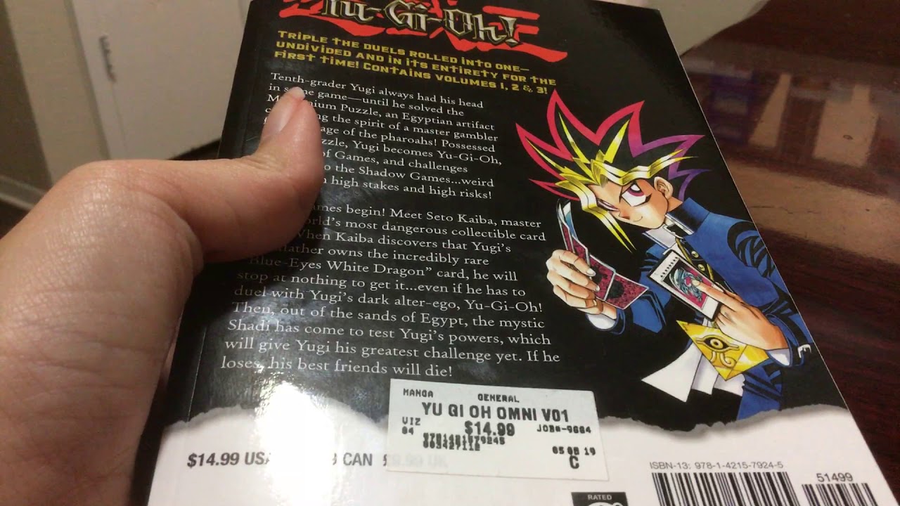Yu-gi-oh! Manga volume 1 unboxing - YouTube