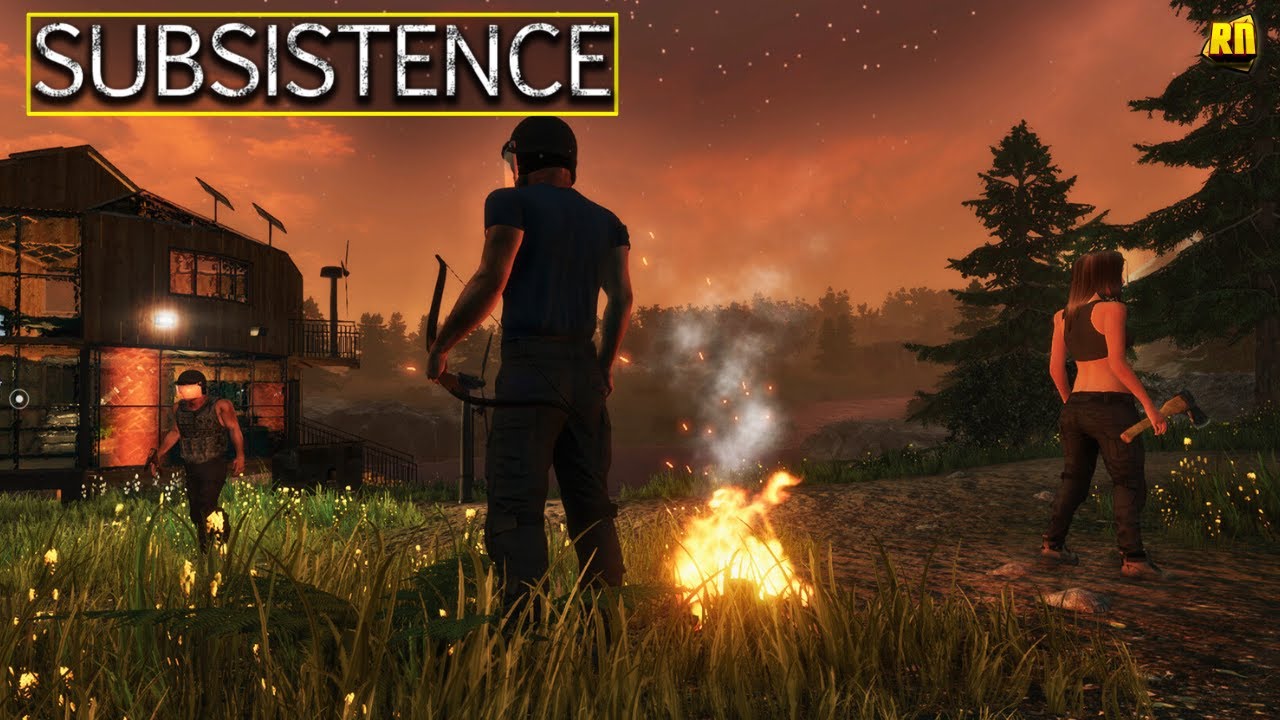 Building Hunting And Hunters! Subsistence Gameplay - YouTube
