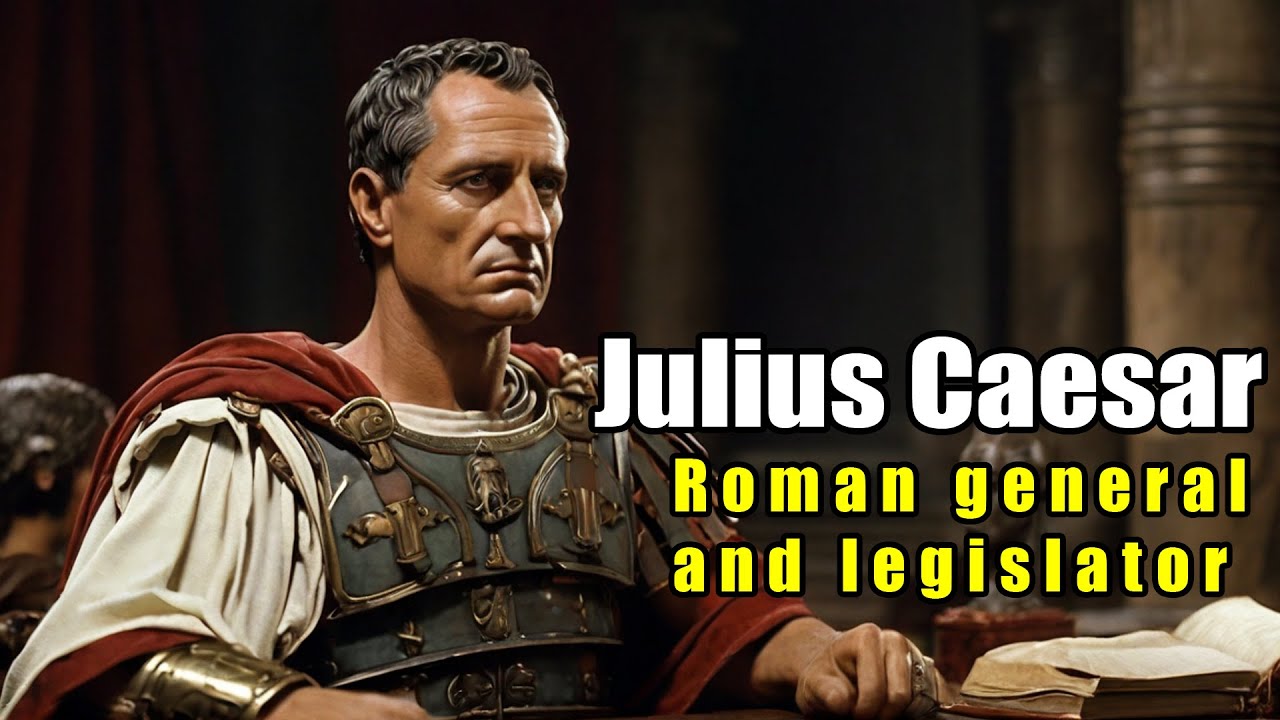 Julius Caesar - Roman general and legislator (100 - 44 B.C.) - YouTube