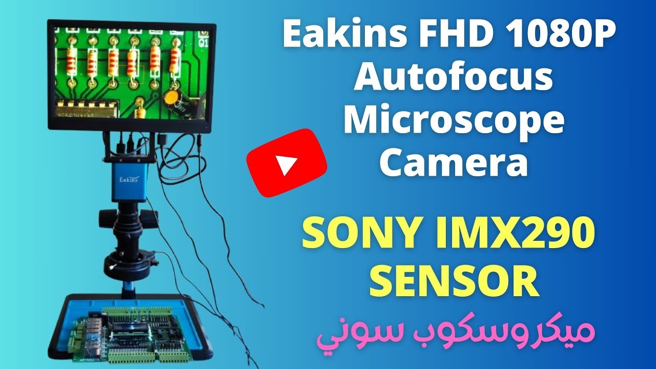 Eakins FHD 1080P Autofocus SONY IMX290 SENSOR HDMI Microscope Camera U ...