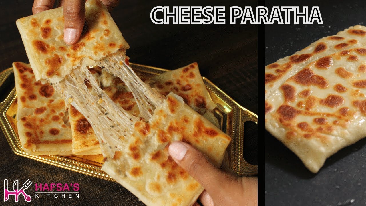 Cheese Paratha Recipe - Cheese Stuffed Paratha - Vegetarian Recipe ...