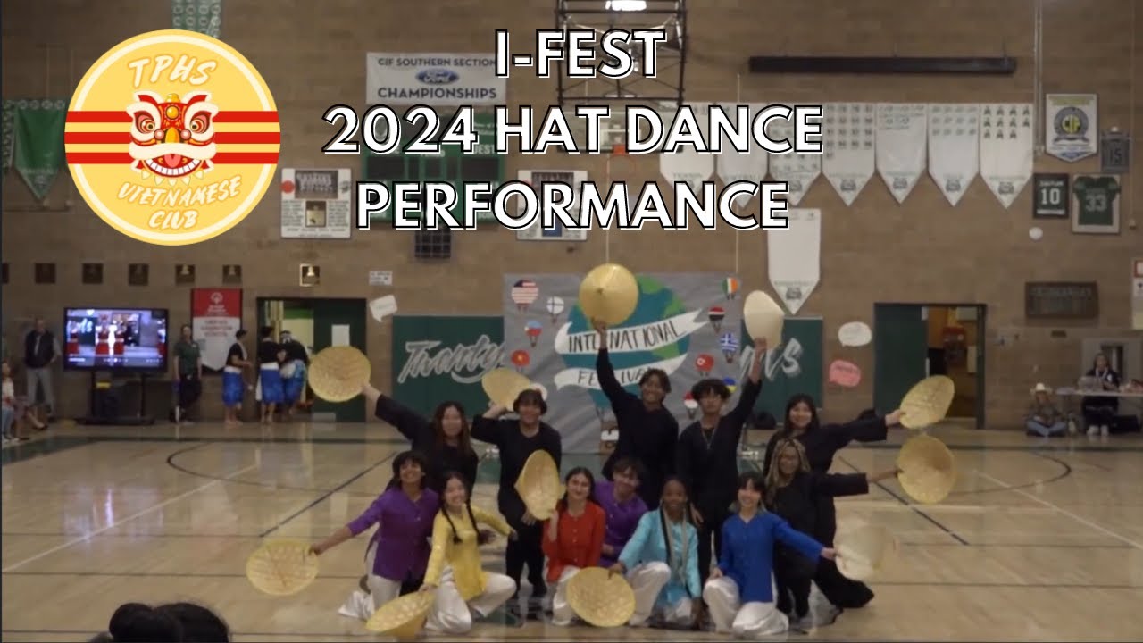 TPHS International Festival 2024 Vietnamese Club Hat Dance - YouTube