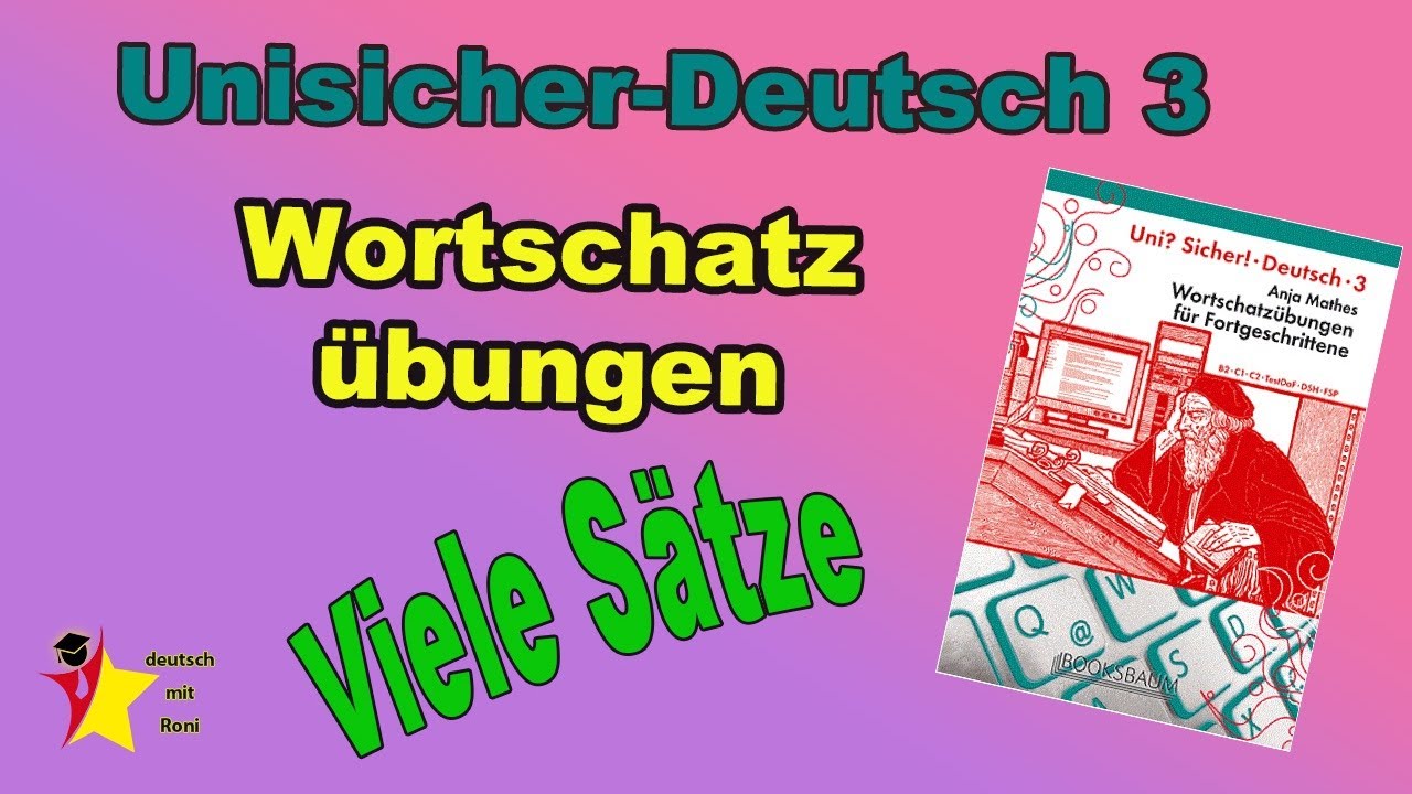 wortschatz übungen, unisicher deutsch 3, Die Schulzeit #deutsch # ...