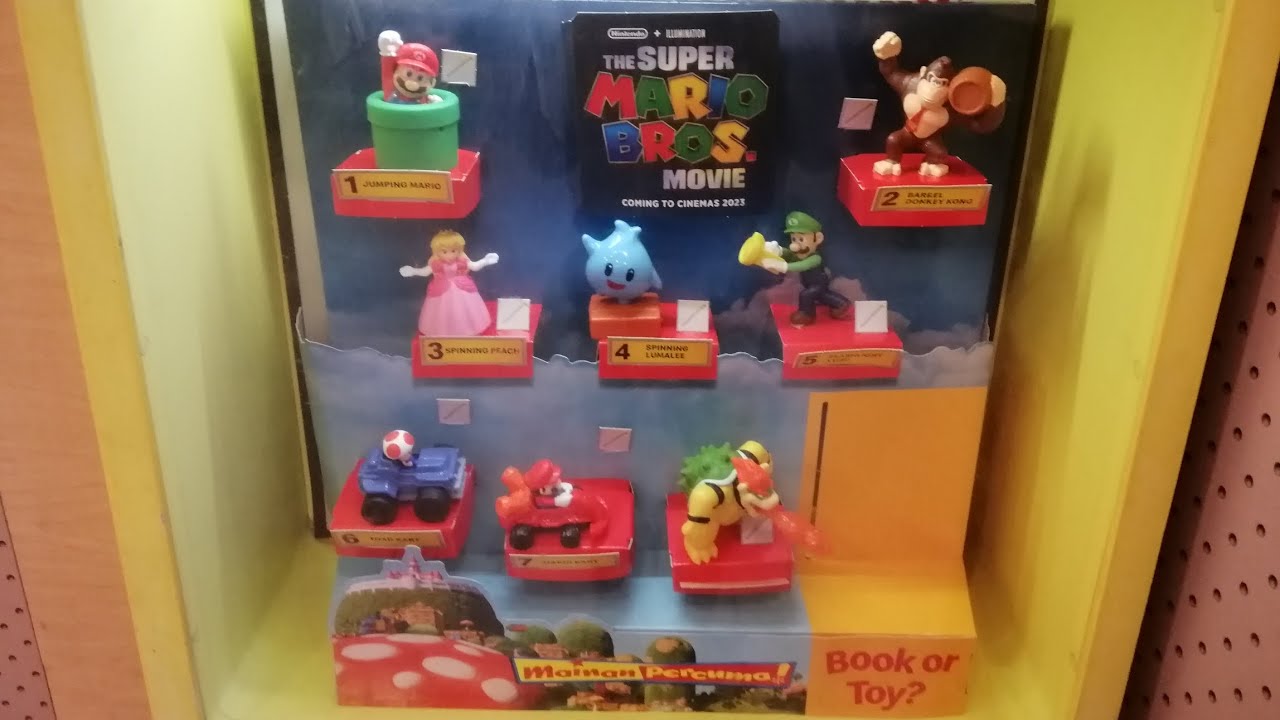 McDonald's new toy there have the super mario bros movie (coming to ...