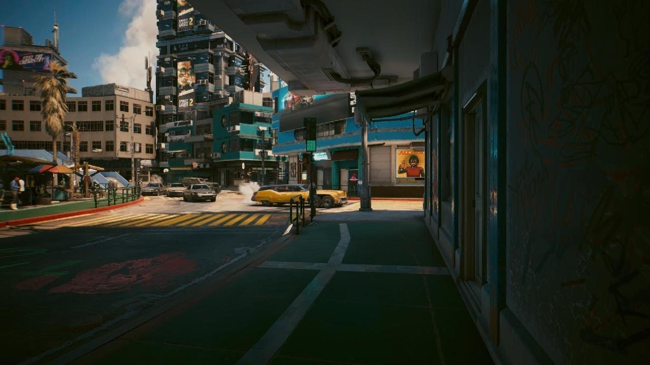 Cyberpunk 2077 Exploring around Kabuki Market North - YouTube