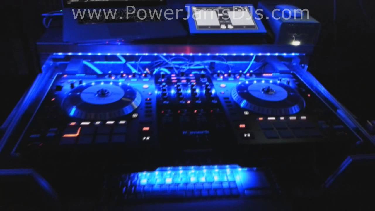 Custom Numark NS7ii Blue Wax Edition - YouTube