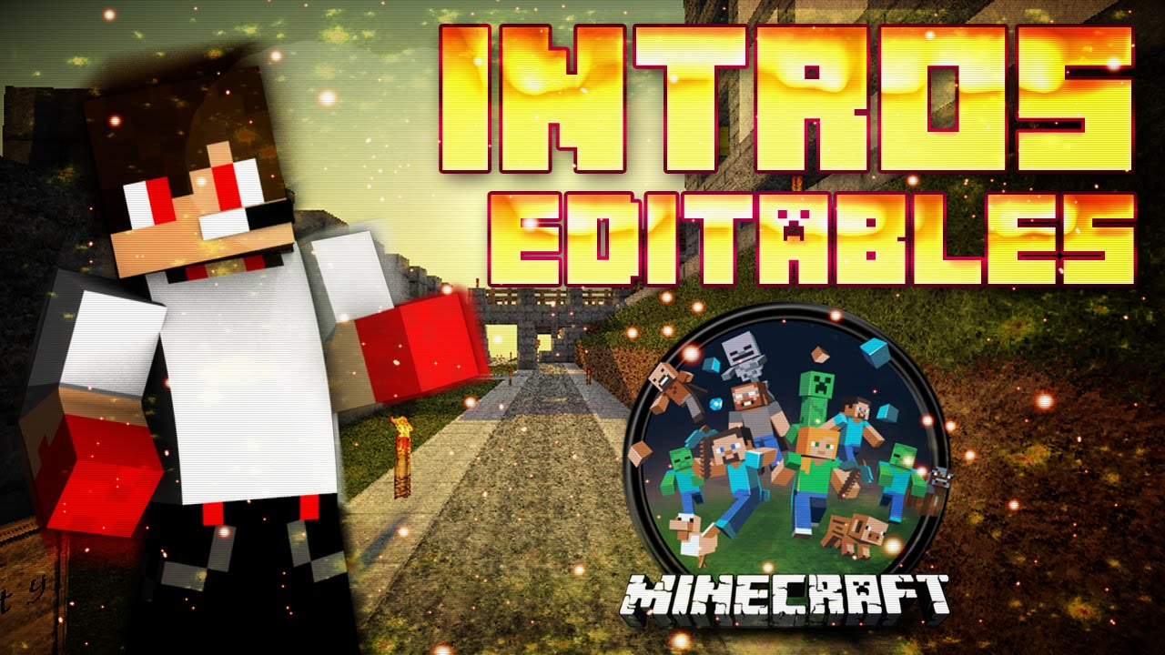 Descargar Pack de Intros Minecraft Editables HD | Como Editarlos | Top ...