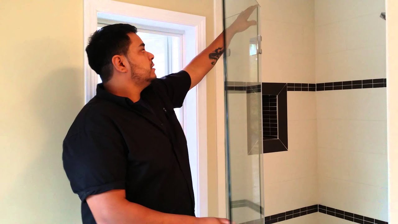 Frameless shower door shaking explained by Exceptional Glass of New ...