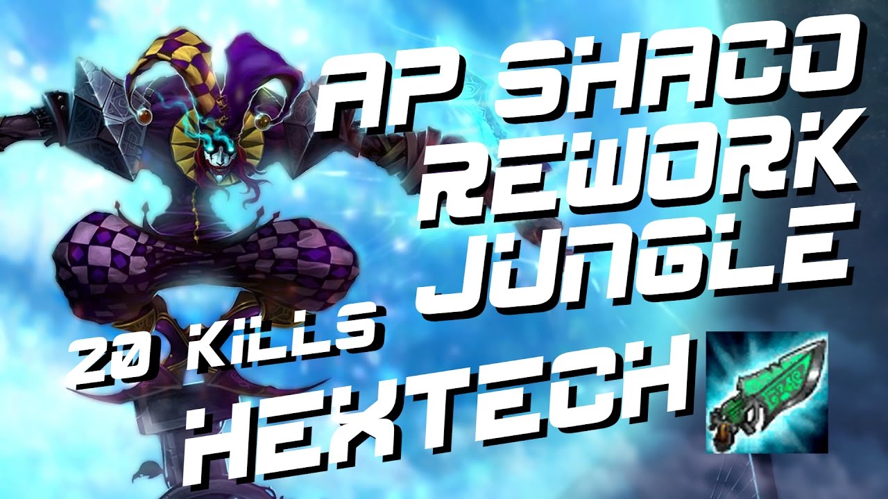 AP Shaco Rework Jungle! One Shot! 20 Kills! - YouTube