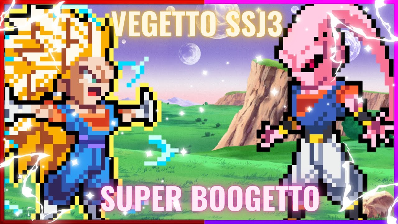 PACK DE SPRITES DO VEGETTO SSJ3 E SUPER BUU (VEGETTO ABSORVIDO)- ULSW ...