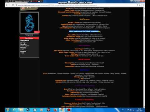 Format Attıktan Sonra Güncel Gerekli Programlar 2016