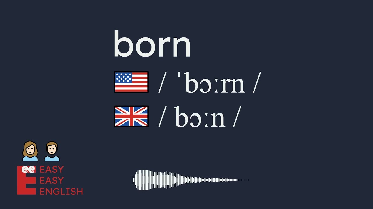 How to pronounce born? US English UK English IPA Audio Waveform 👩👨 How ...