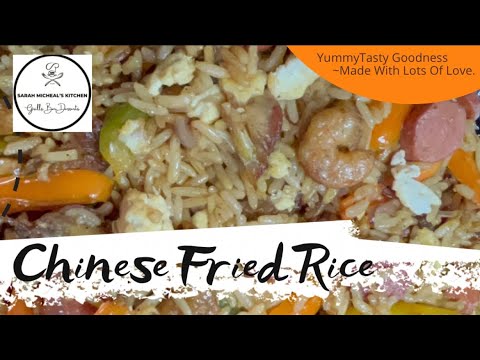 MAKE CHINESE FRIED RICE FROM LEFTOVER WHITE RICE IN LESS THAN FIVE ...