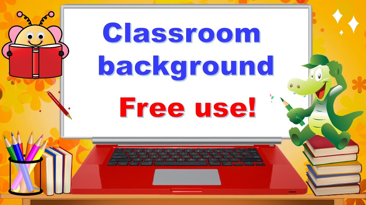No Copyright Free Loop animated background Education Study Table ...