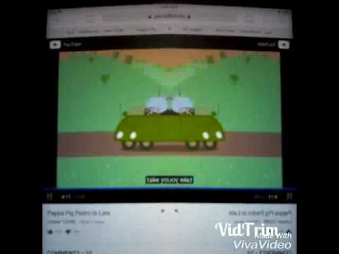 Peppa Pig Pedro Is Late In Low Voice - YouTube