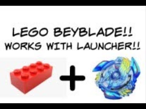 I MADE A LEGO BEYBLADE WORK WITH A REAL LAUNCHER! - YouTube