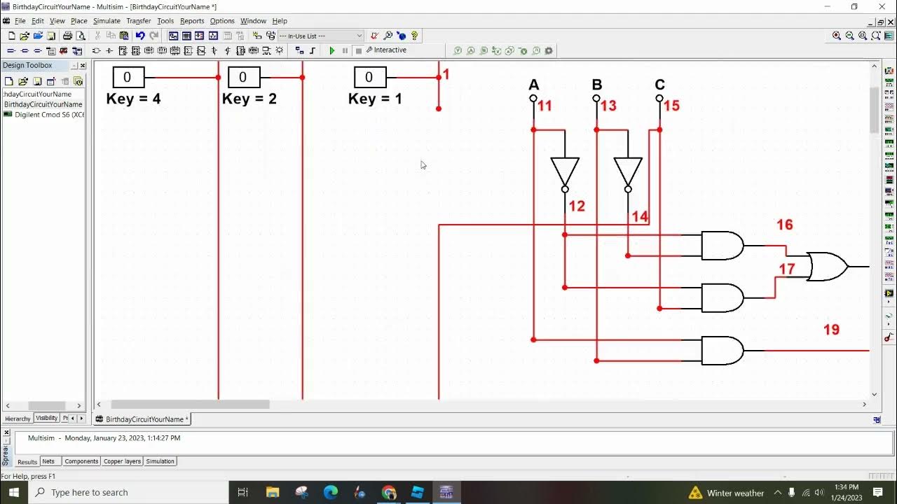 Birthday Circuit Logic Converter - YouTube