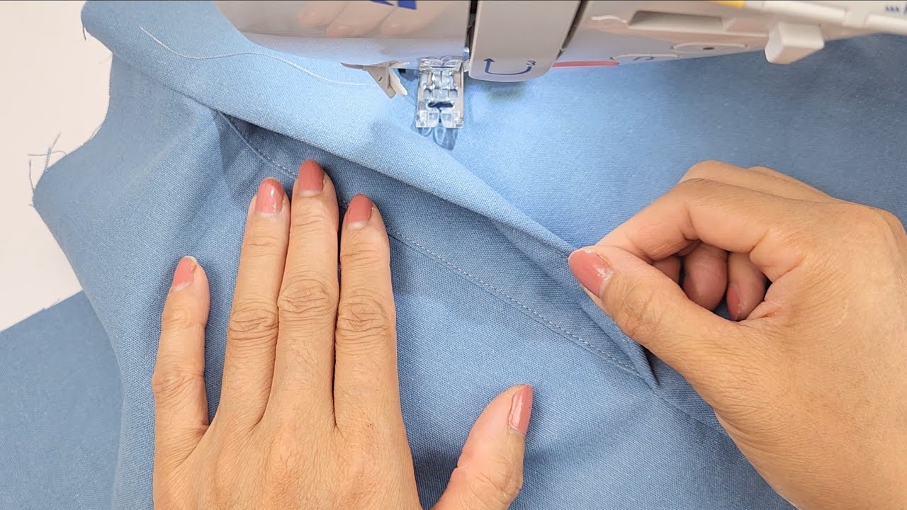 Don't be afraid of sewing pocket | The easiest way to sew inseam pocket ...