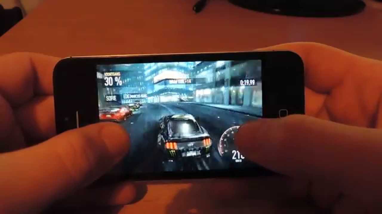 Need for Speed No Limits on iPhone 4S Gameplay - YouTube
