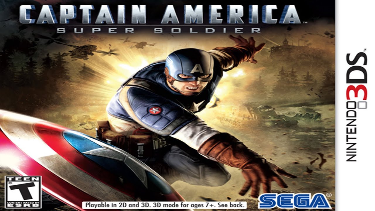 Captain America: Super Soldier Gameplay Nintendo 3DS - YouTube