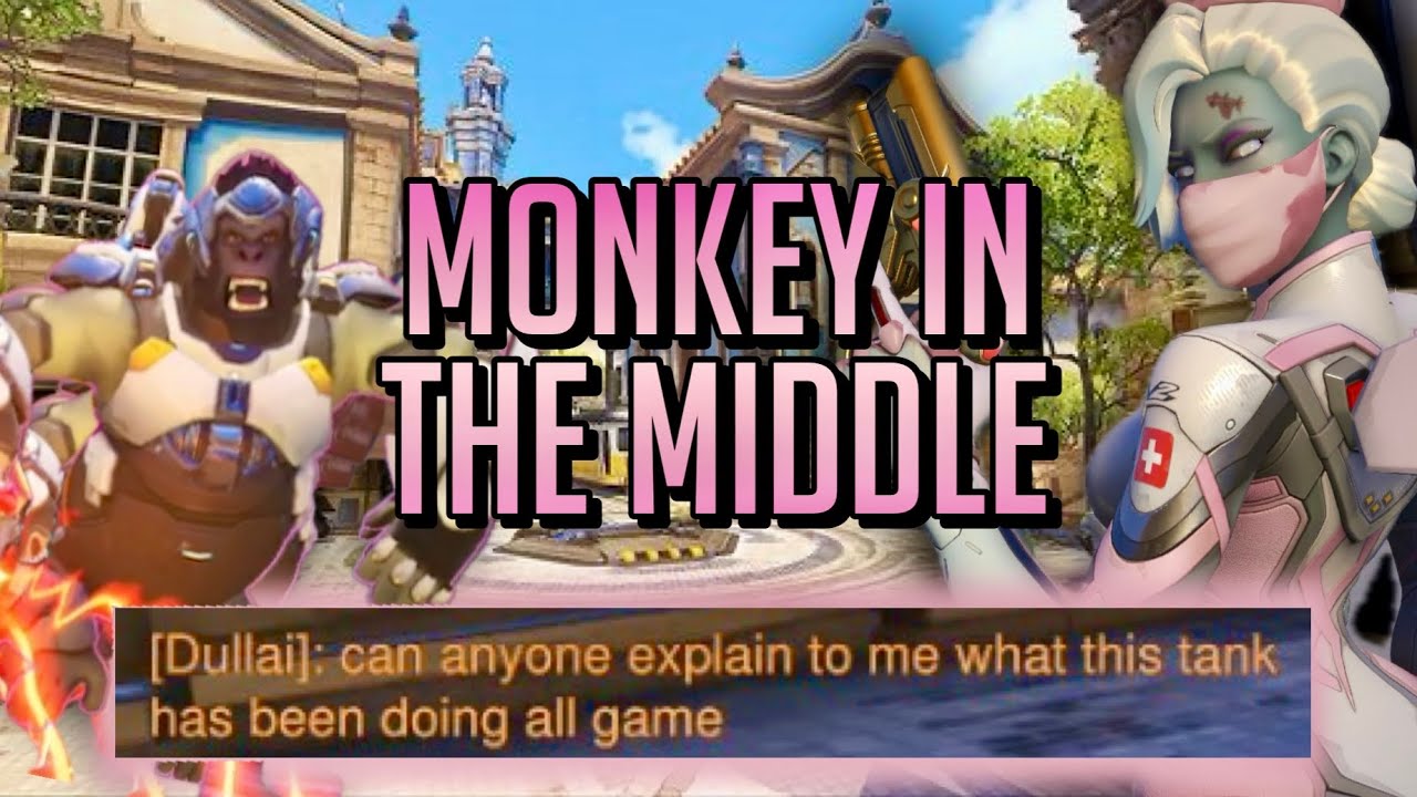 Monkey In The Middle: Mercy Gameplay - Overwatch 2 - YouTube