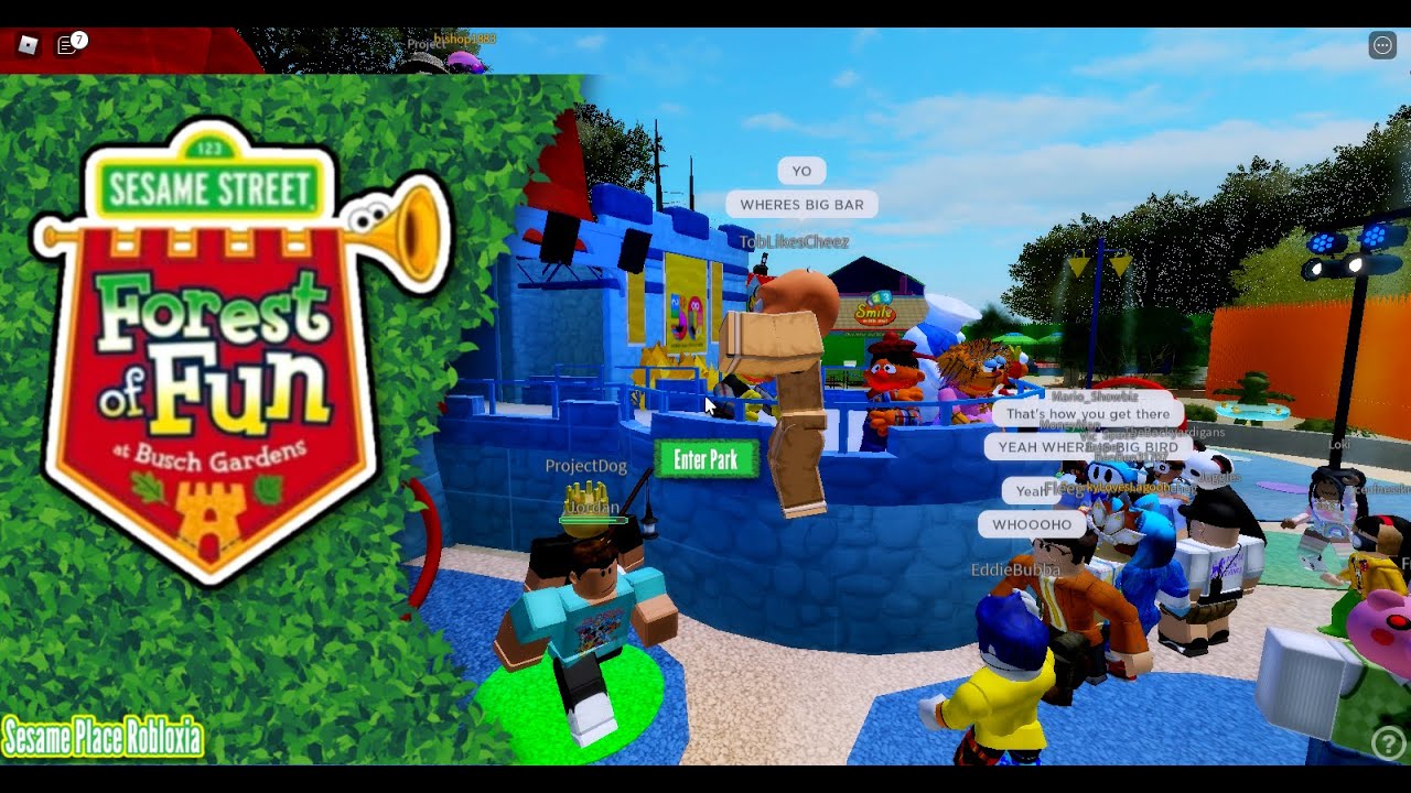 Sesame Street Forest of Fun Roblox Performance - YouTube