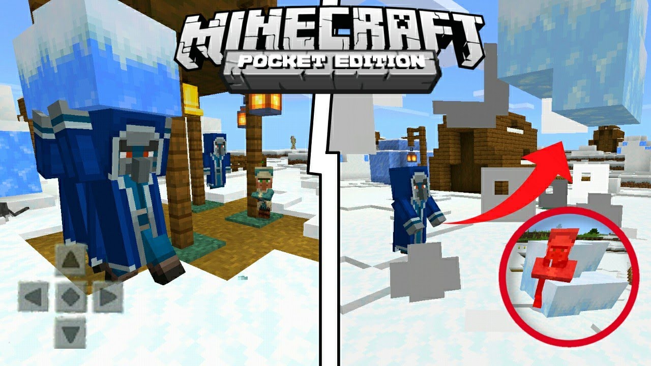 COMO ADICIONAR O ICEOLOGER ( MOB DA LIVE DE VOTAÇÃO ) NO MINECRAFT PE ️ ...